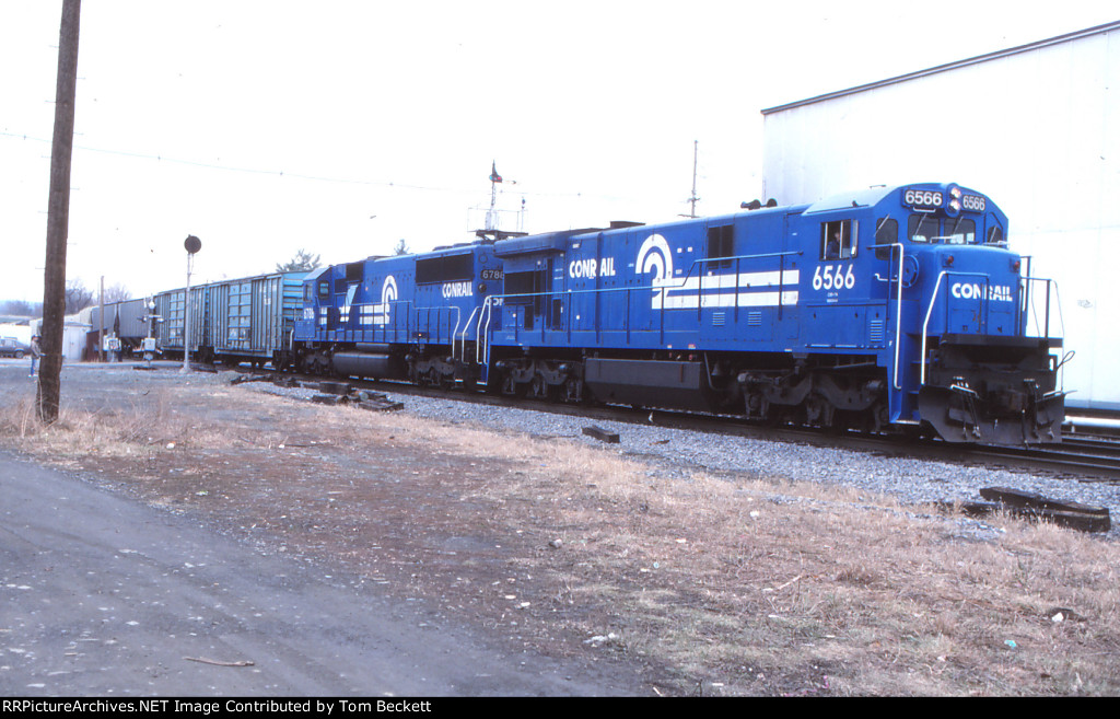 Crossed over and working west